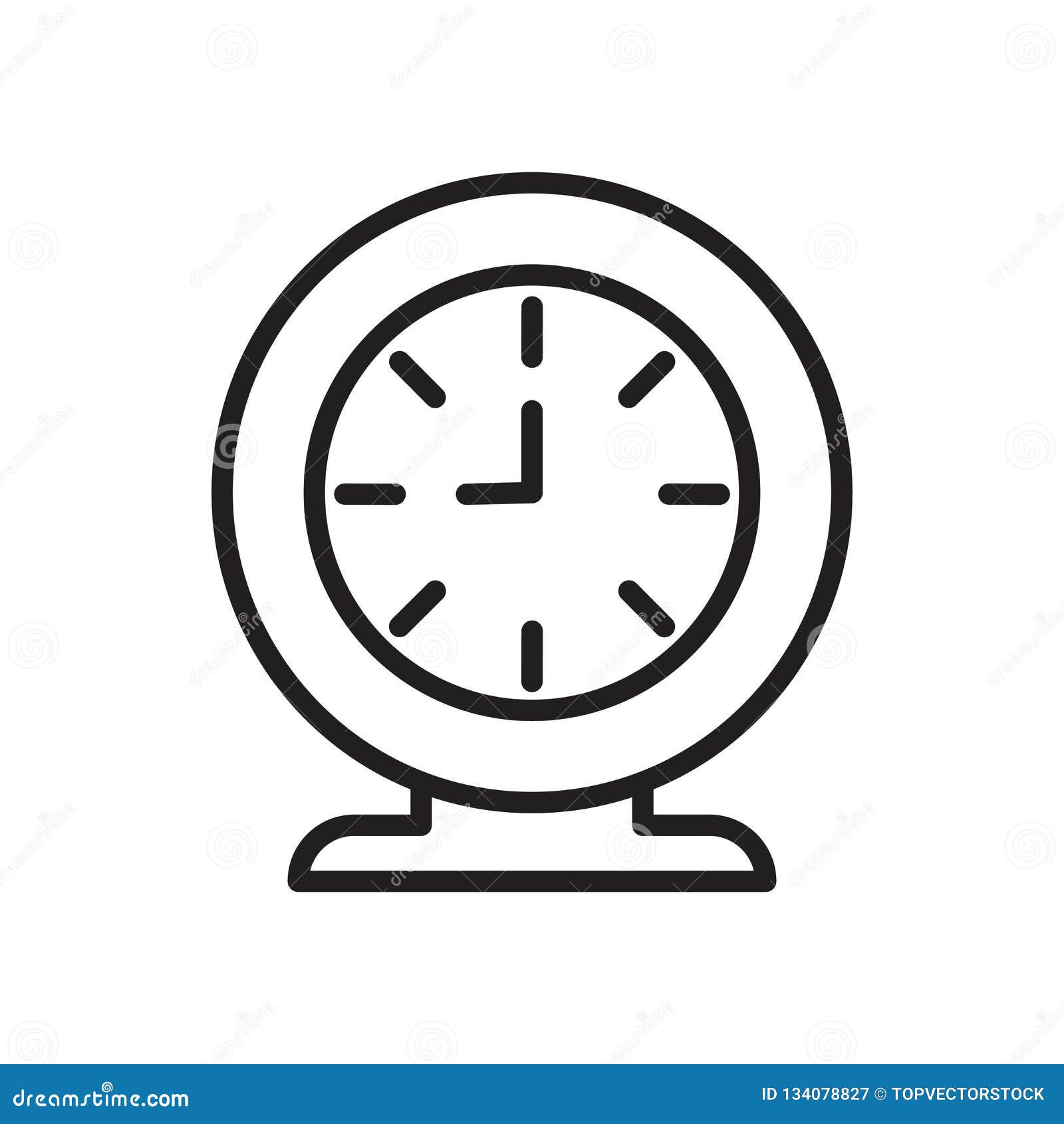 Time Icon Vector Isolated on White Background, Time Sign Stock Vector ...