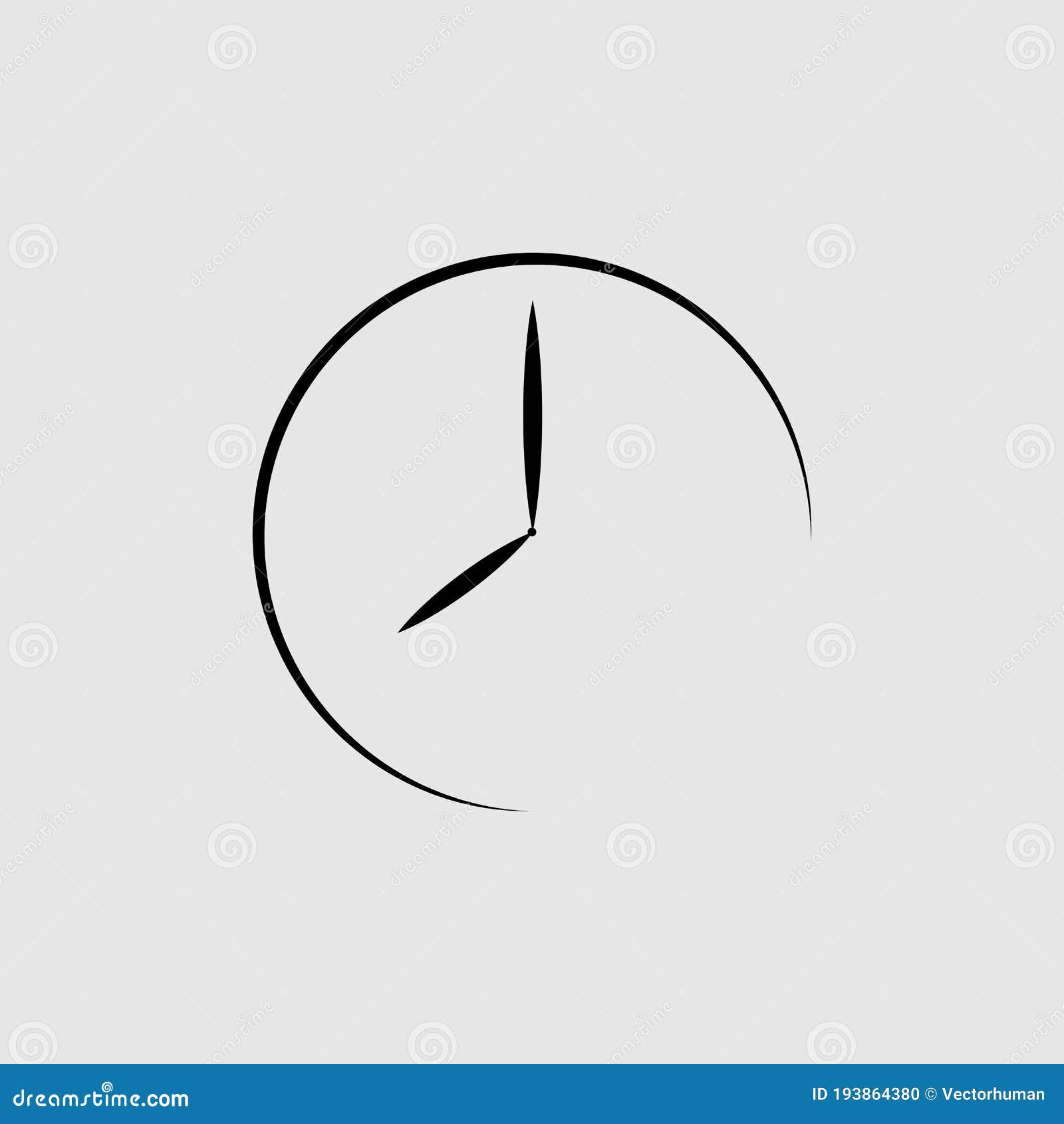 Time Icons Vector Art Design Stock Vector - Illustration of deadline ...