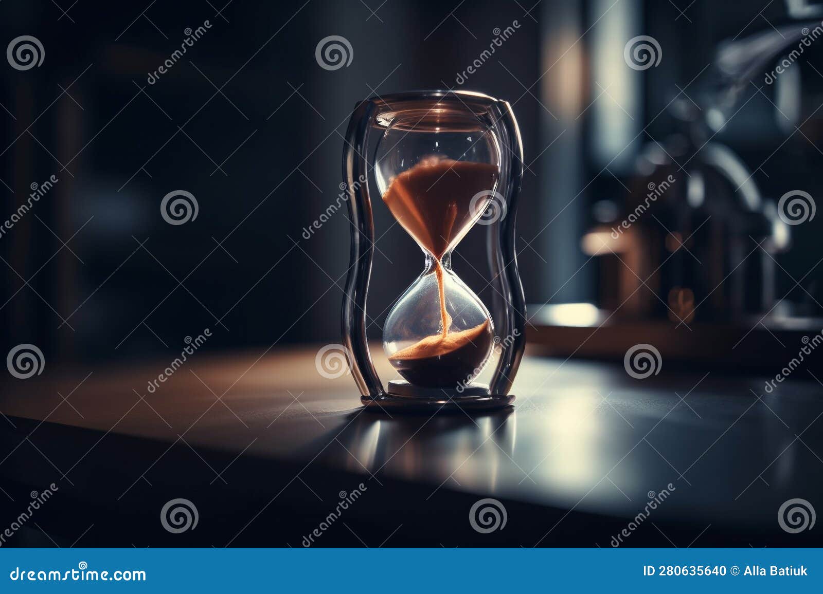 Time. an Irreversible Current Flowing in only One Direction, from Past ...