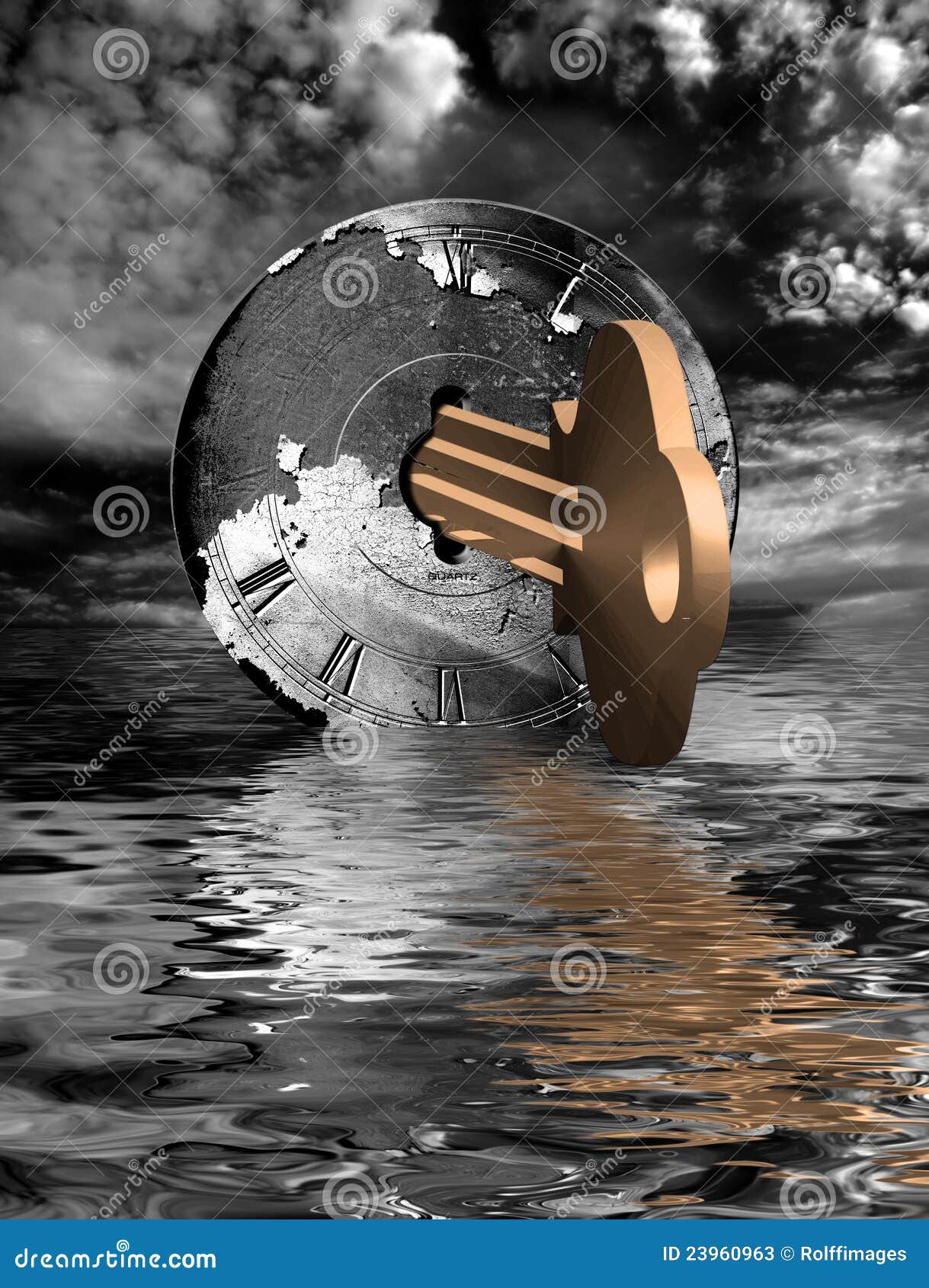 Time Key stock illustration. Illustration of mark, conceptual - 23960963