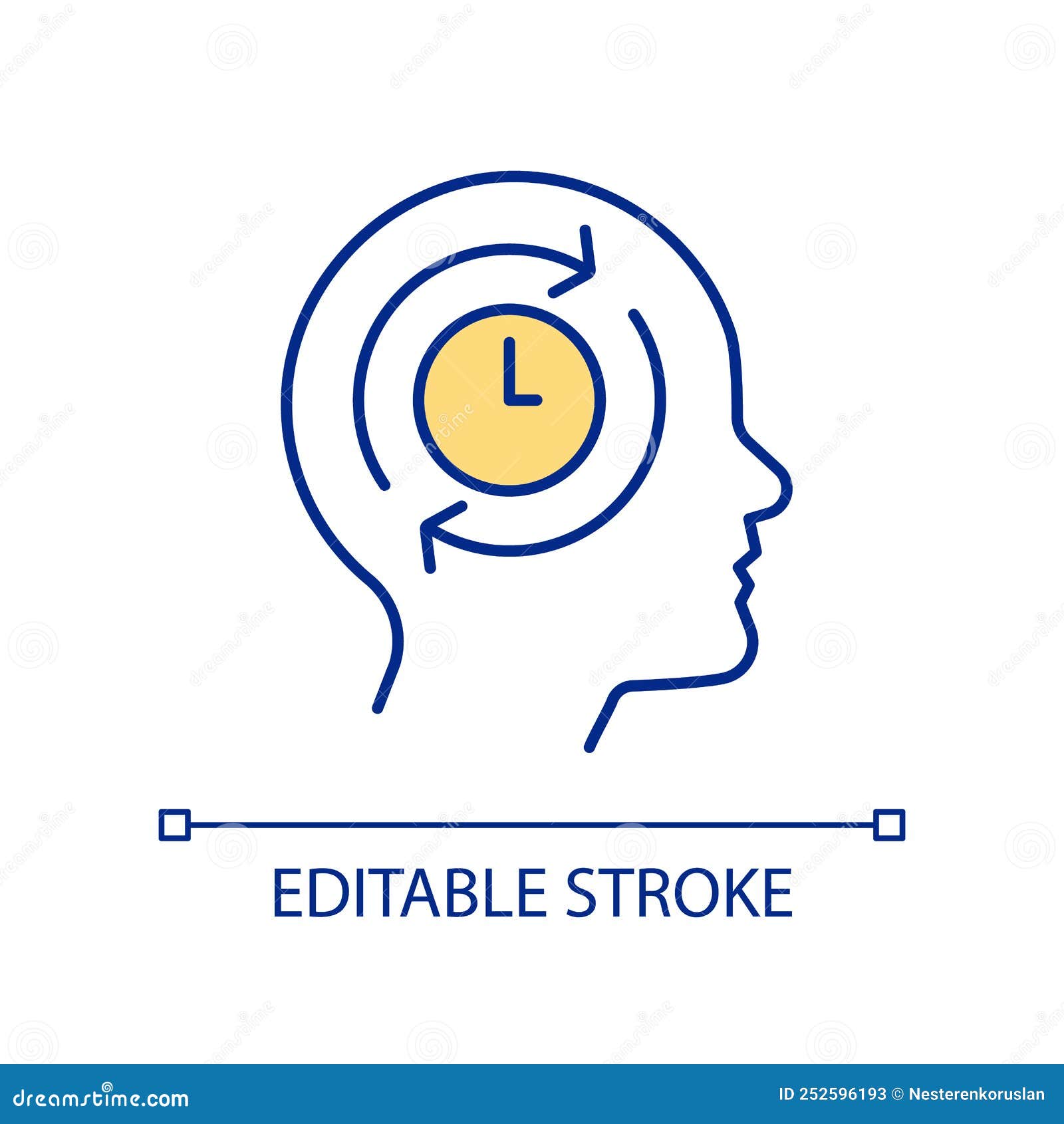 Time for Knowledge Adoption RGB Color Icon Stock Vector - Illustration ...
