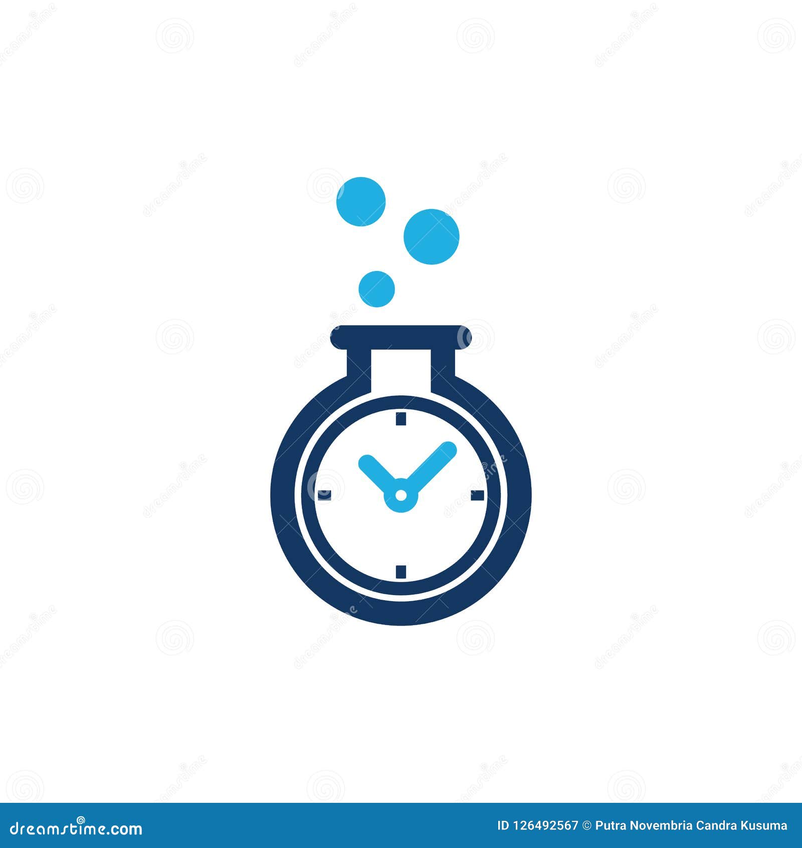 Time Lab Logo Icon Design stock vector. Illustration of graphic - 126492567