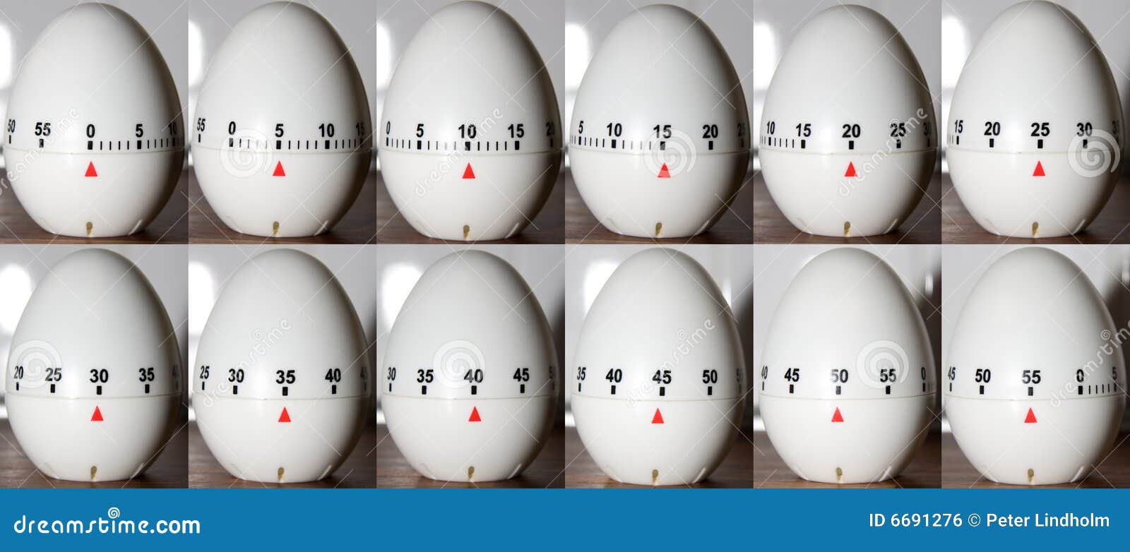 Time Lapse Egg Clock stock photo. Image of preparation - 6691276