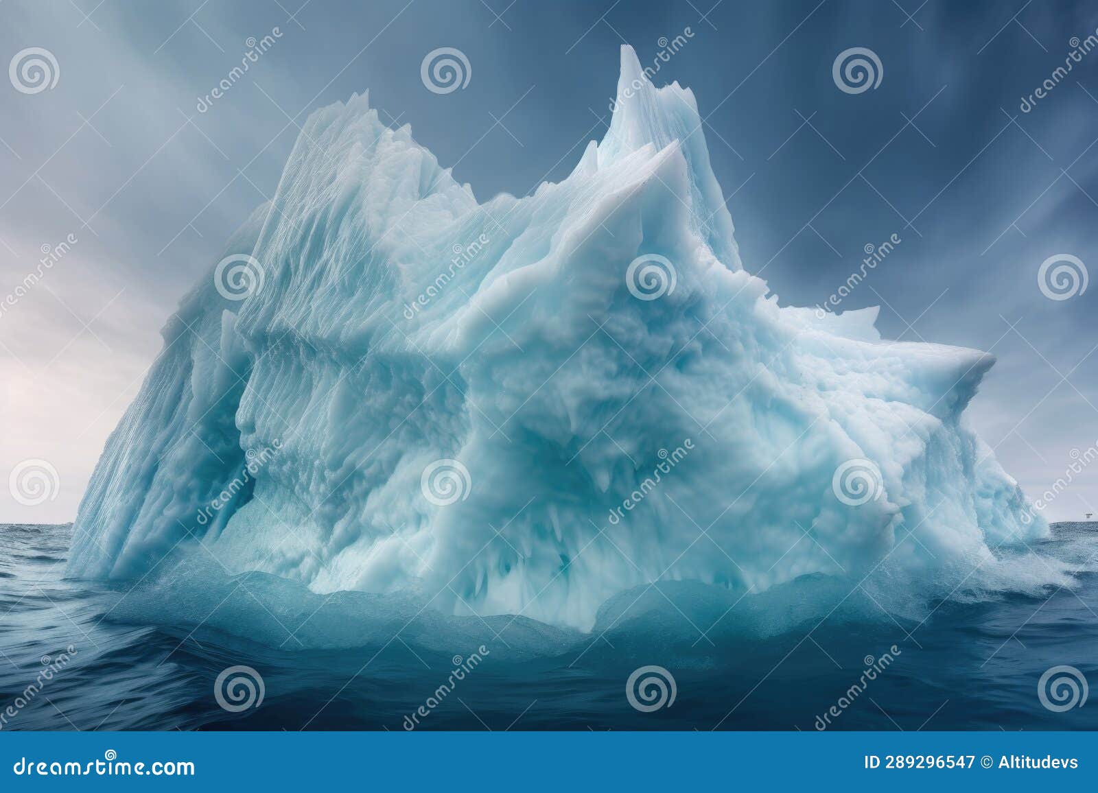 Time-lapse of Iceberg Flipping Over in Polar Waters Stock Image - Image ...