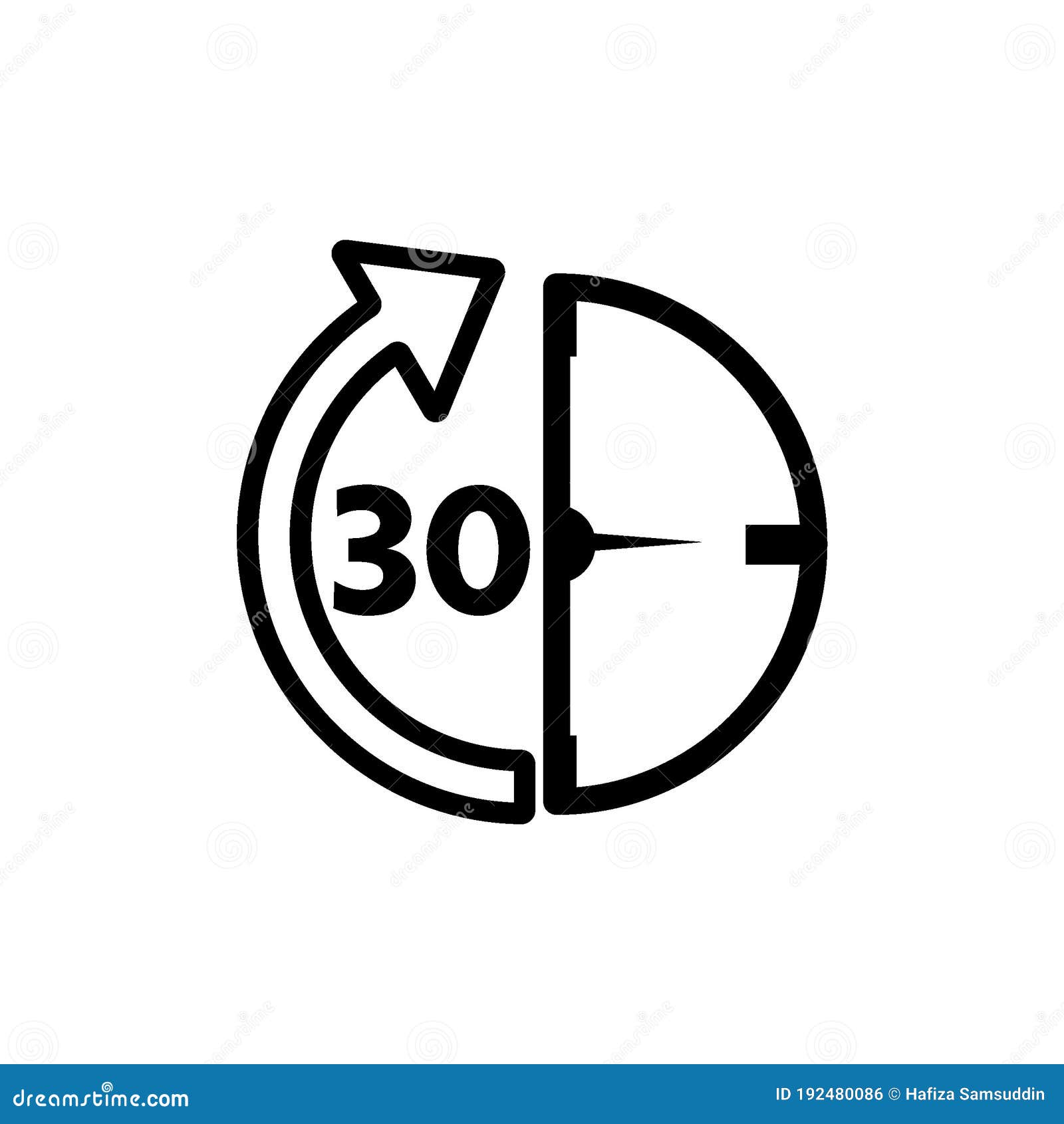 Time Lapse Icon. Vector Illustration Decorative Design Stock Vector ...