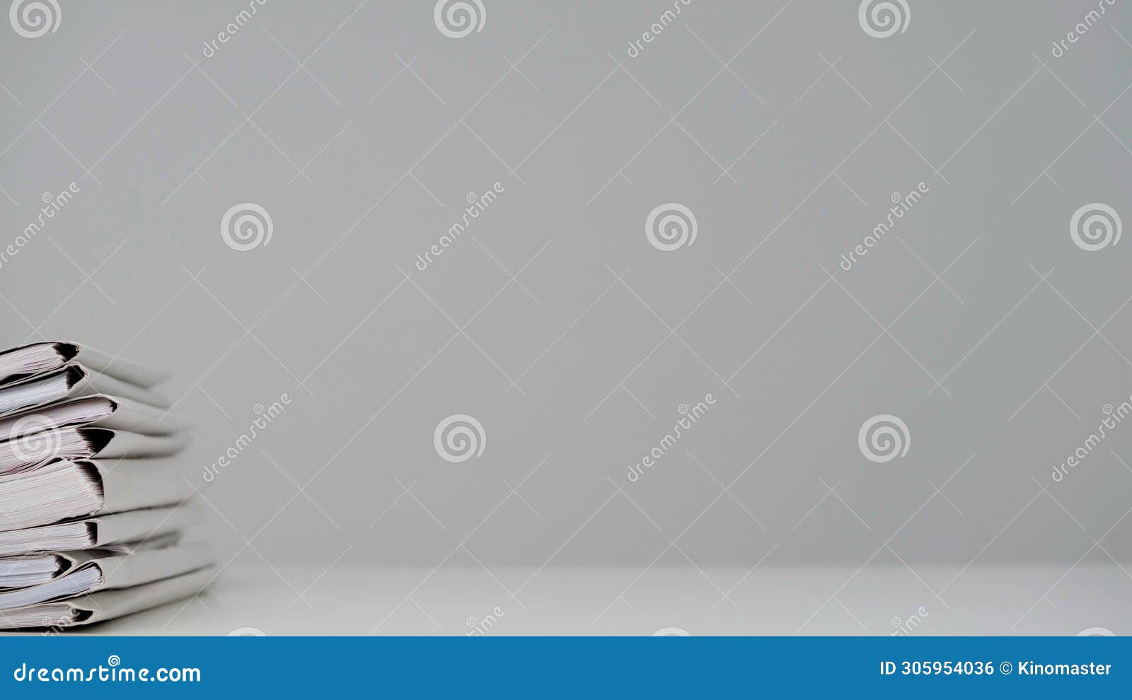 Time Lapse of Paper Sheets on White Background. Stop Motion Animation ...