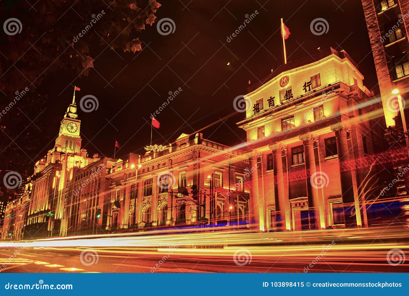 Time Lapse Photography Of Clock Tower During Nighttime Picture. Image ...