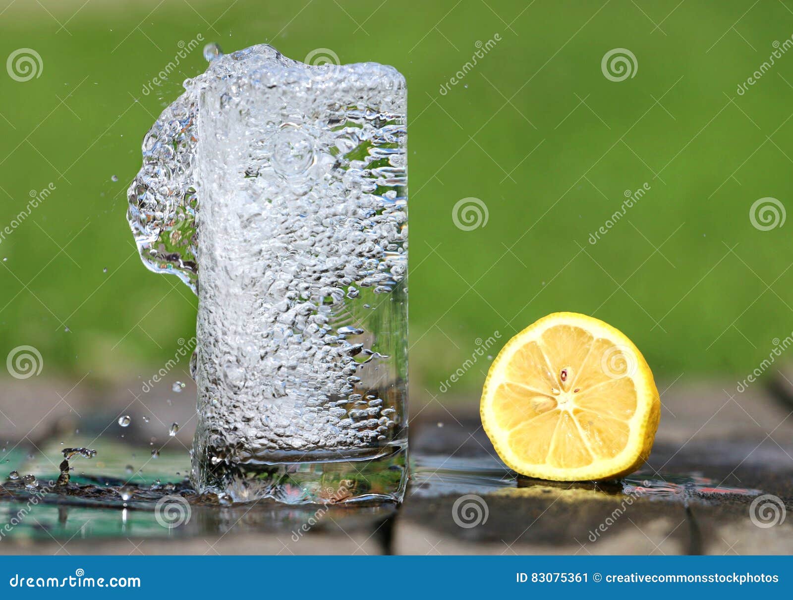 Time Lapse Photography Of Water Bobbling Beside Lemon Fruit Picture ...
