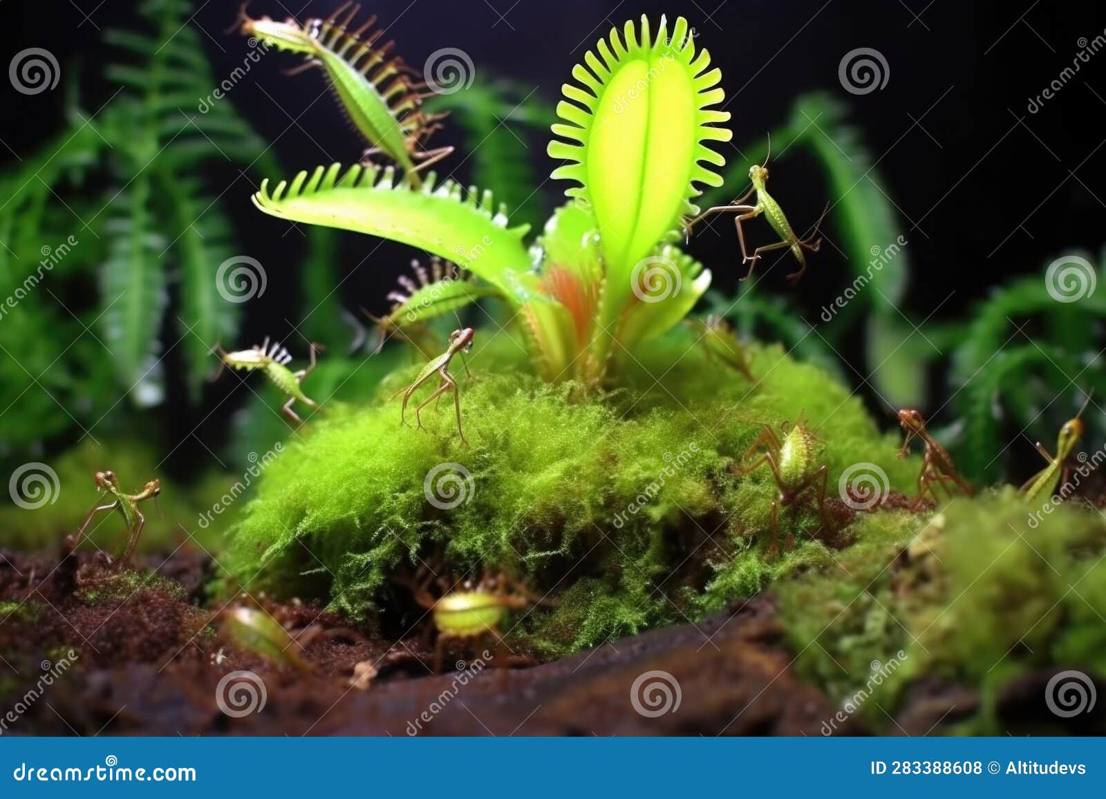 Time-lapse Sequence of Venus Flytrap Luring and Catching an Insect ...