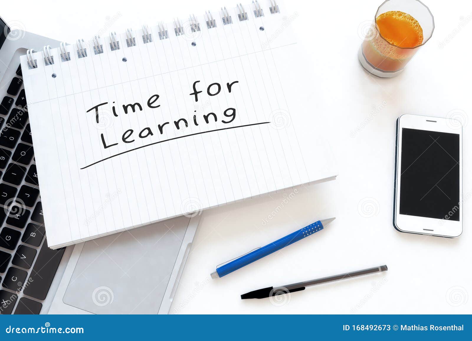 Time for Learning stock illustration. Illustration of learning - 168492673
