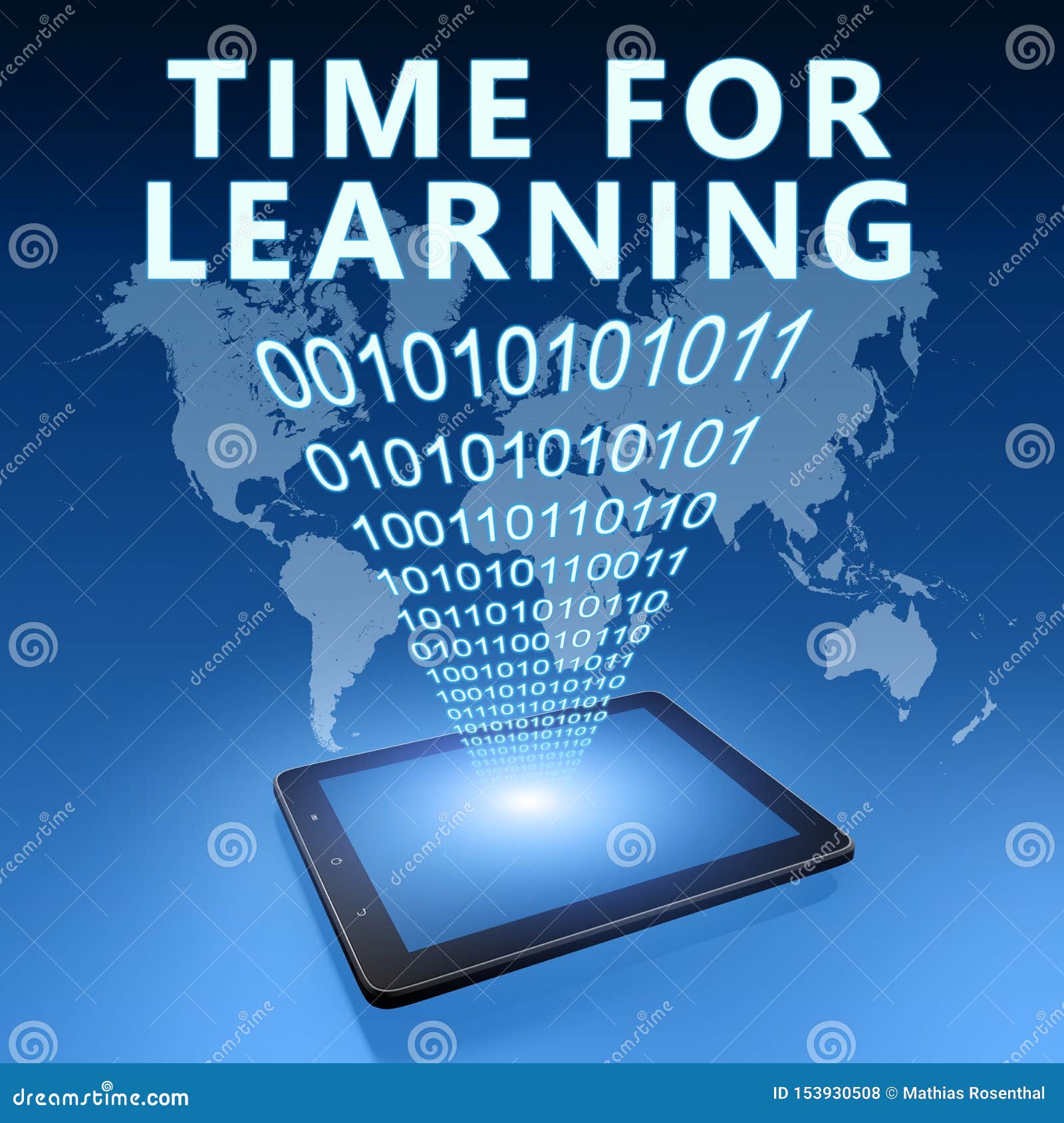 Time for learning stock illustration. Illustration of concept - 153930508