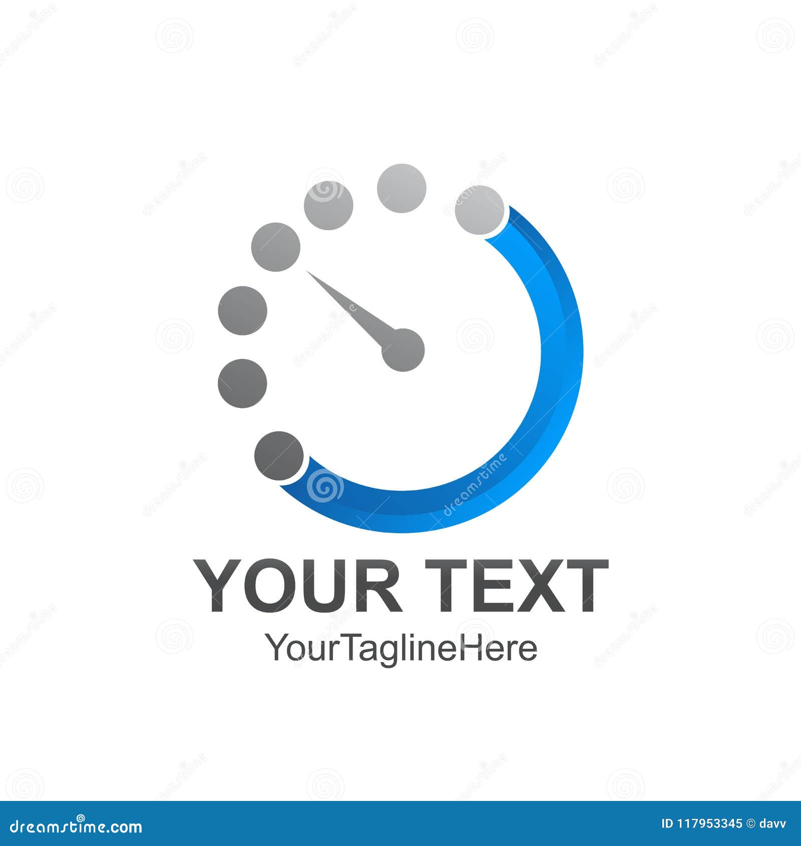 Time Left Logo Design Template Element Stock Vector - Illustration of ...