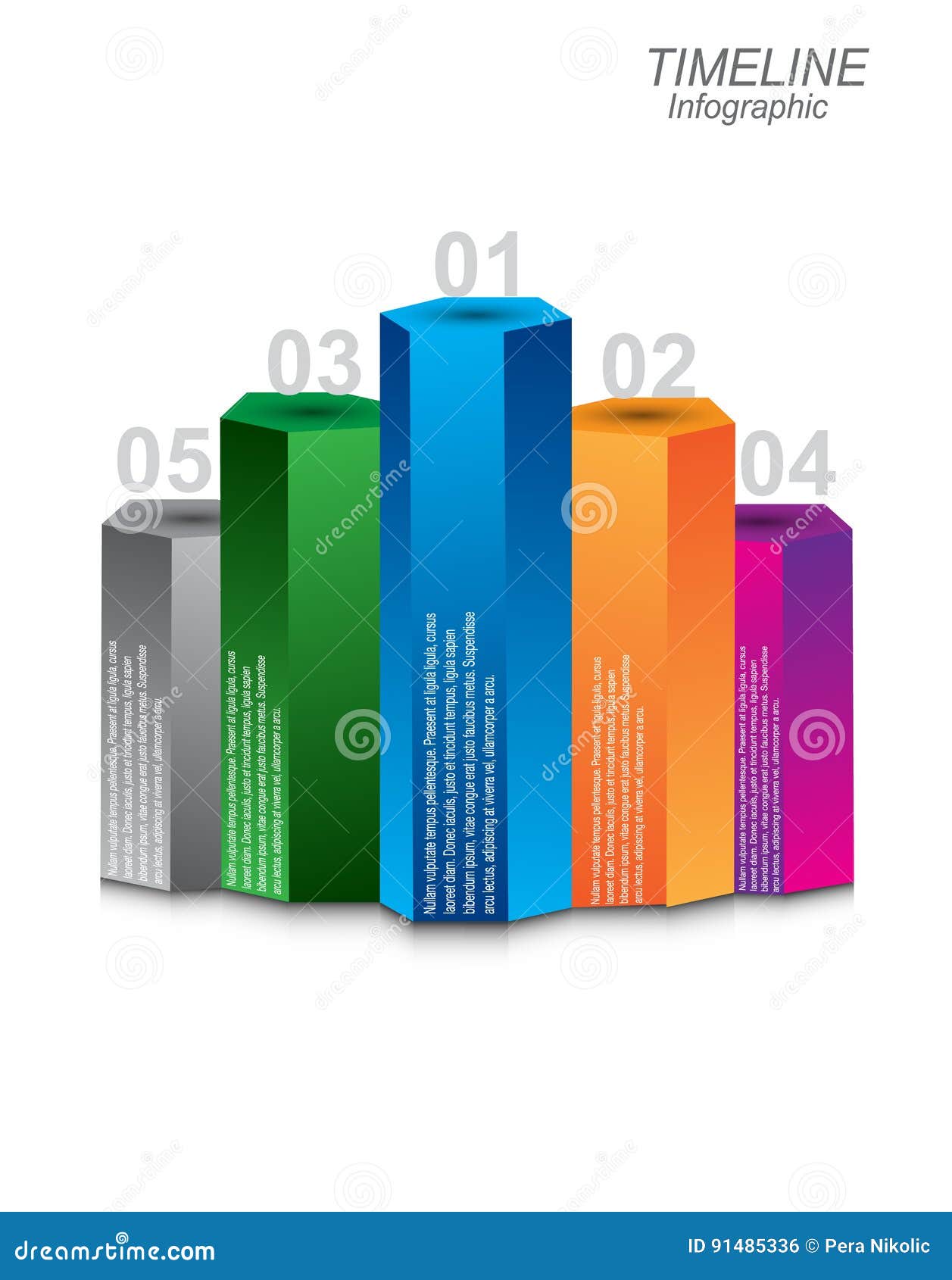Time Line Info-graphic Design. Stock Vector - Illustration of line ...