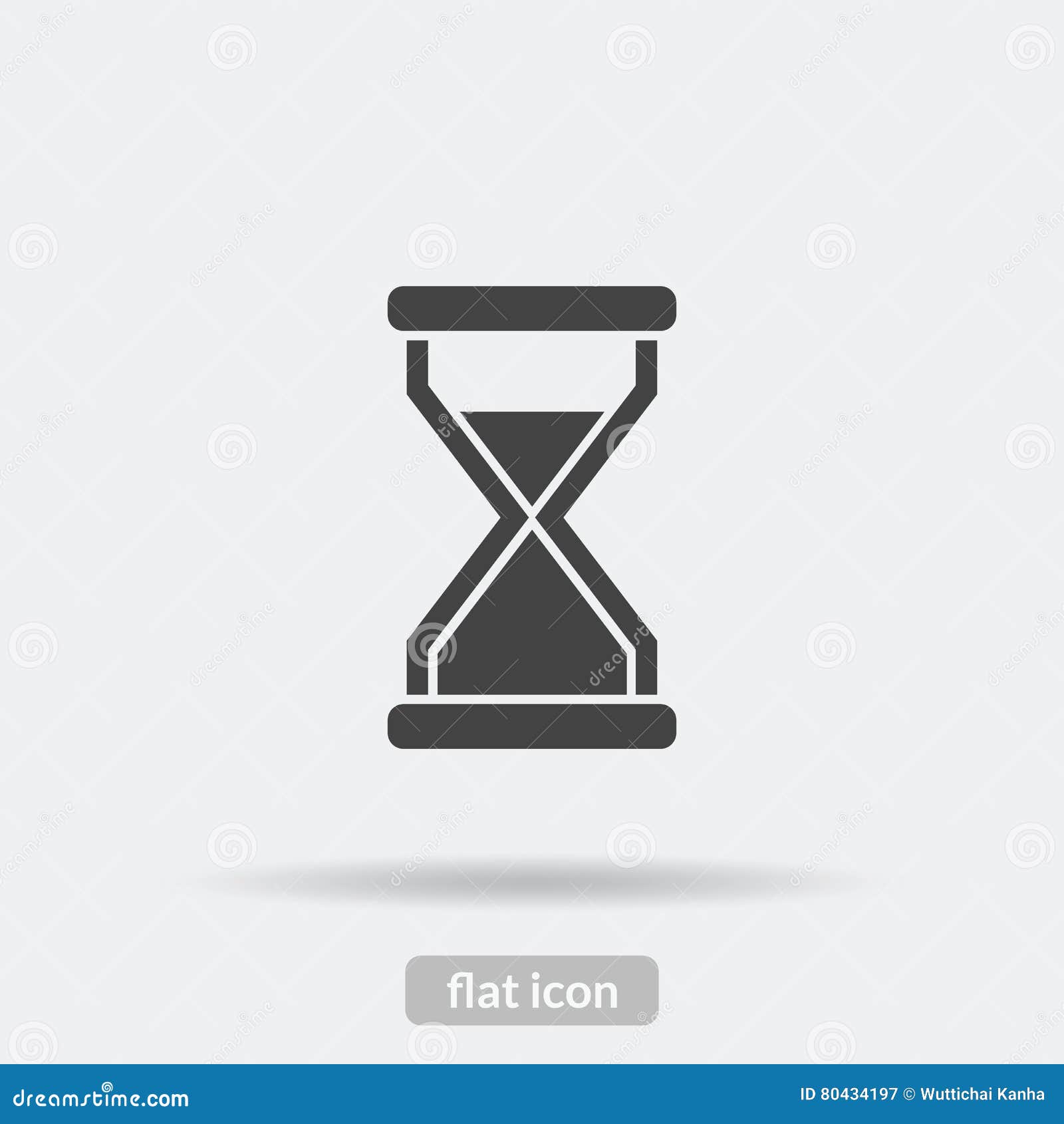 Time Loading Icon, Black Vector is Type EPS10 Stock Vector ...
