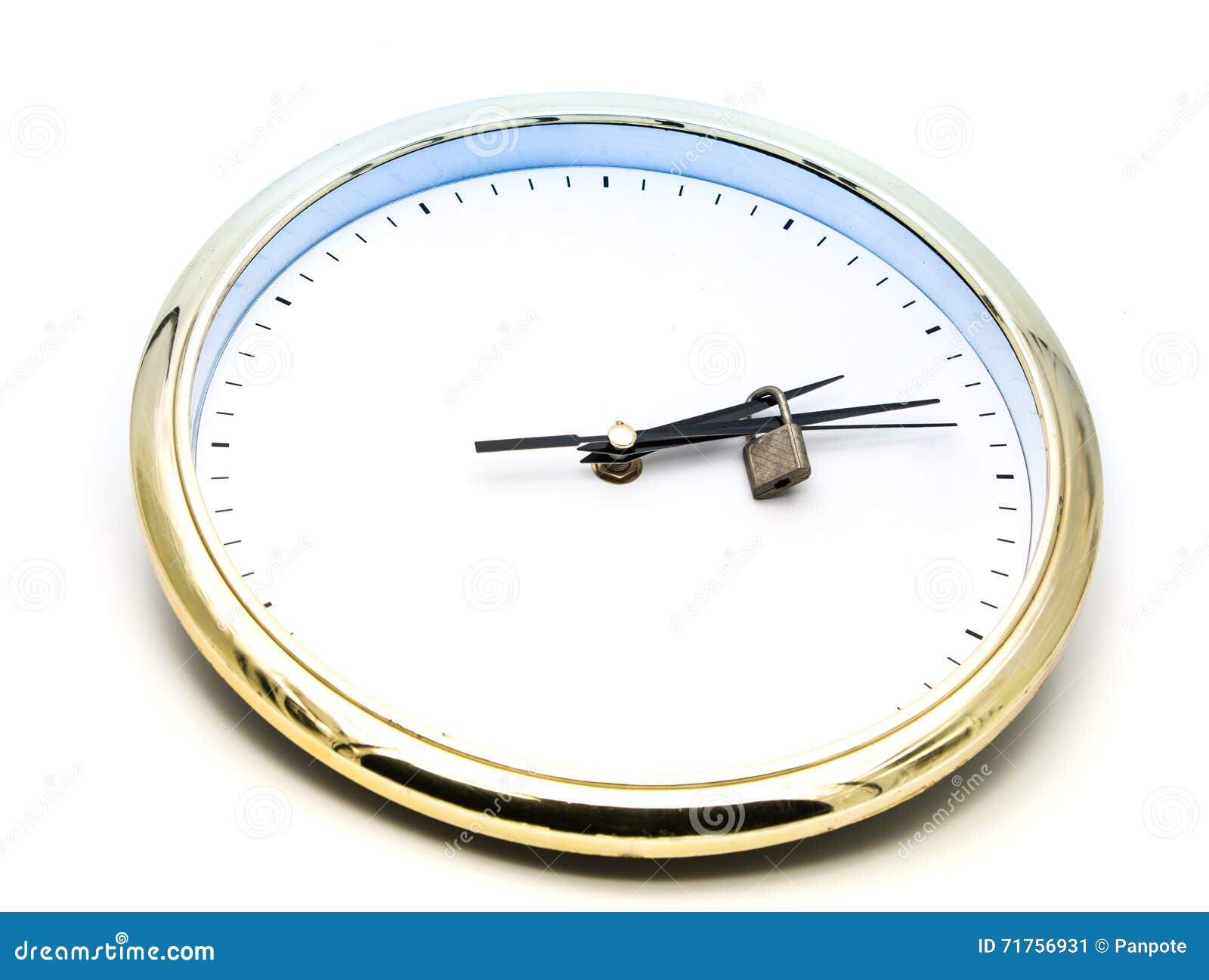 Time is locked stock image. Image of stop, number, lock - 71756931