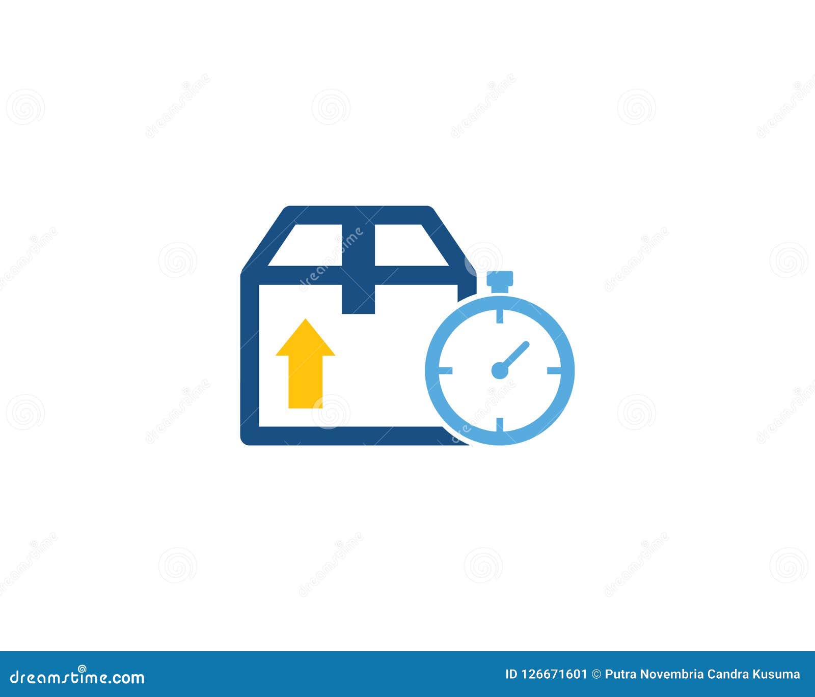 Time Logistic Logo Icon Design Stock Vector - Illustration of creative ...