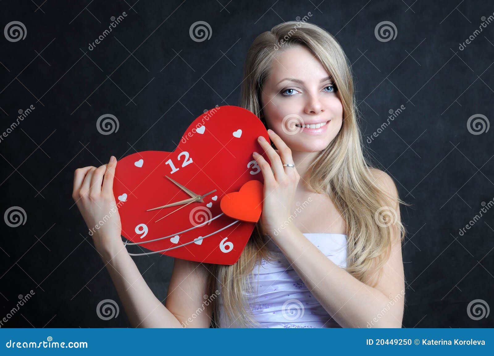 Time of love stock photo. Image of female, alone, cute - 20449250