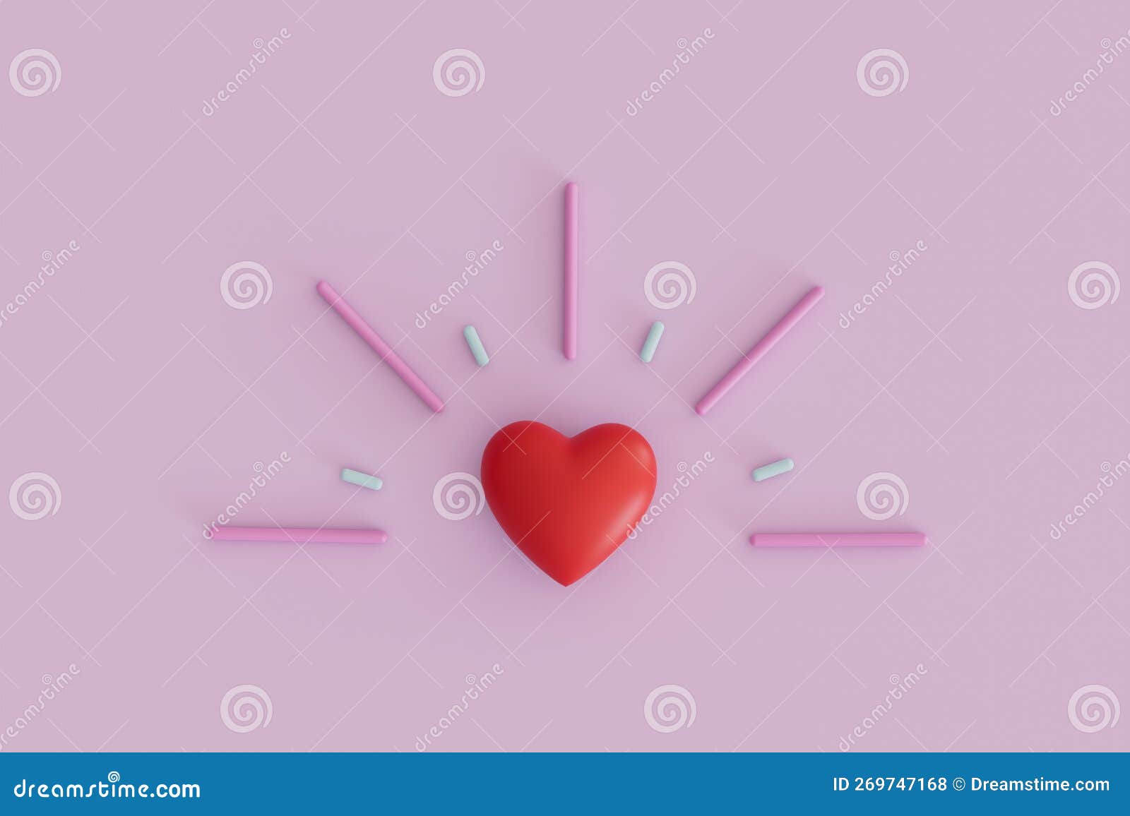 Time for Love. the Hands of the Clock Inside Which is the Heart on a ...