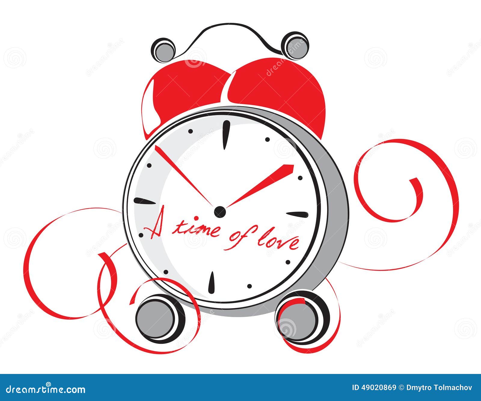 A time of love stock vector. Illustration of soft, letter - 49020869