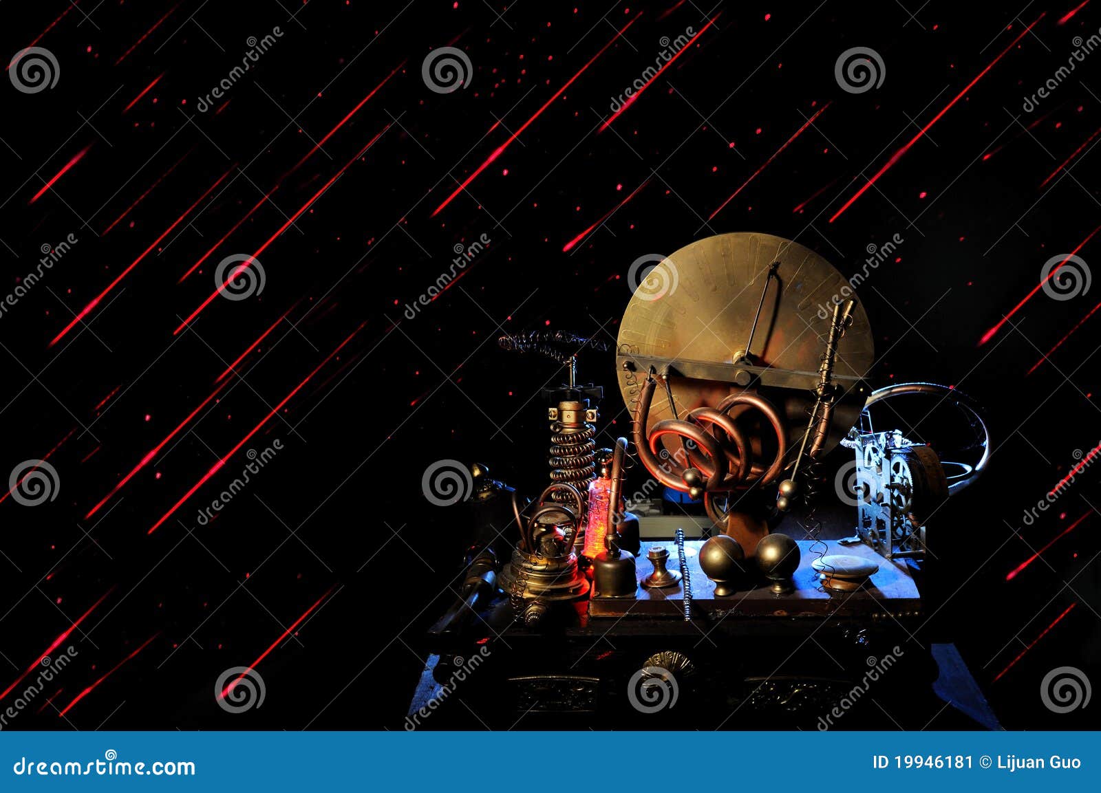 Time Machine Background Stock Photography | CartoonDealer.com #6066374