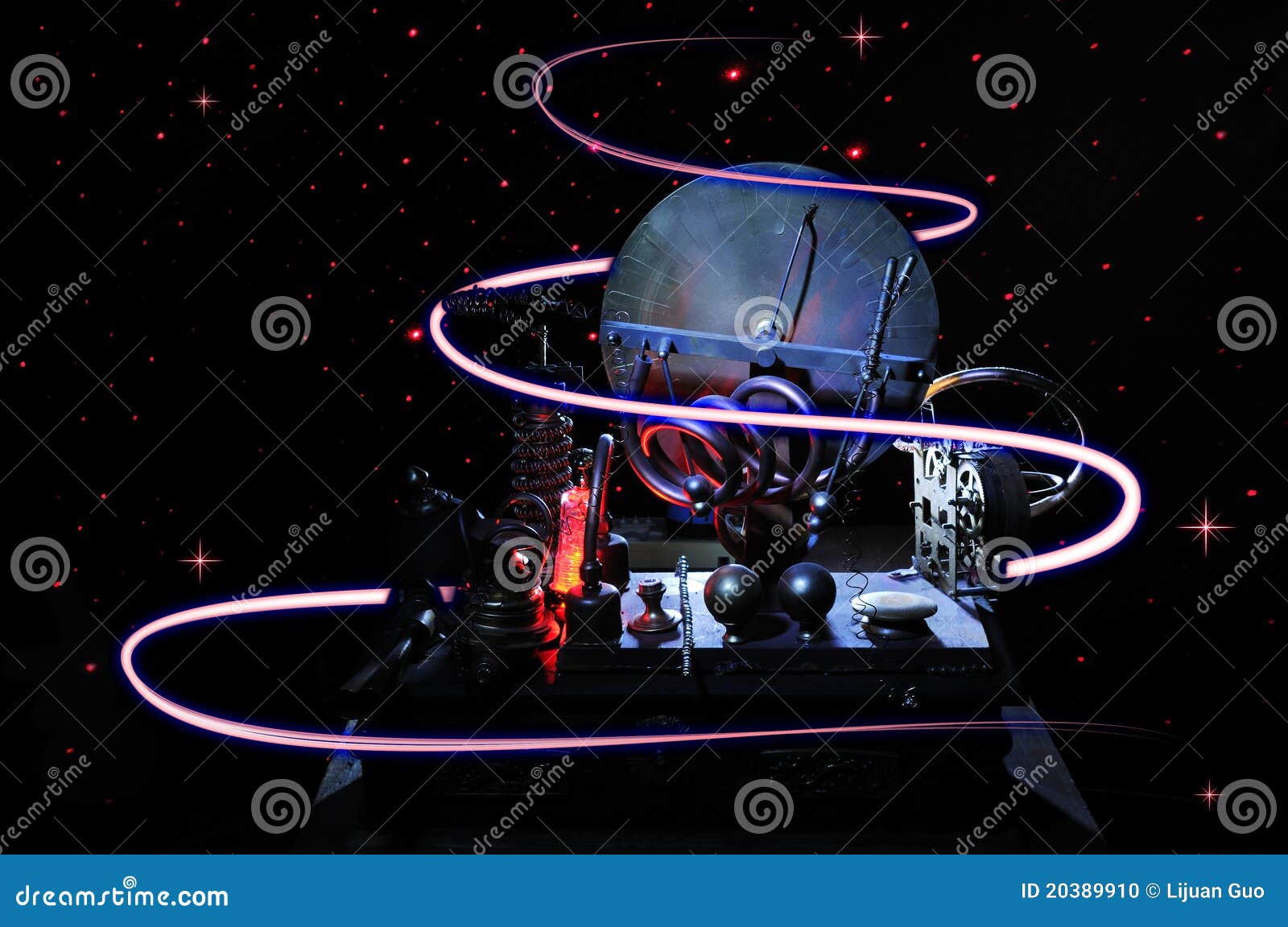 Time Machine Background Stock Photography | CartoonDealer.com #6066374