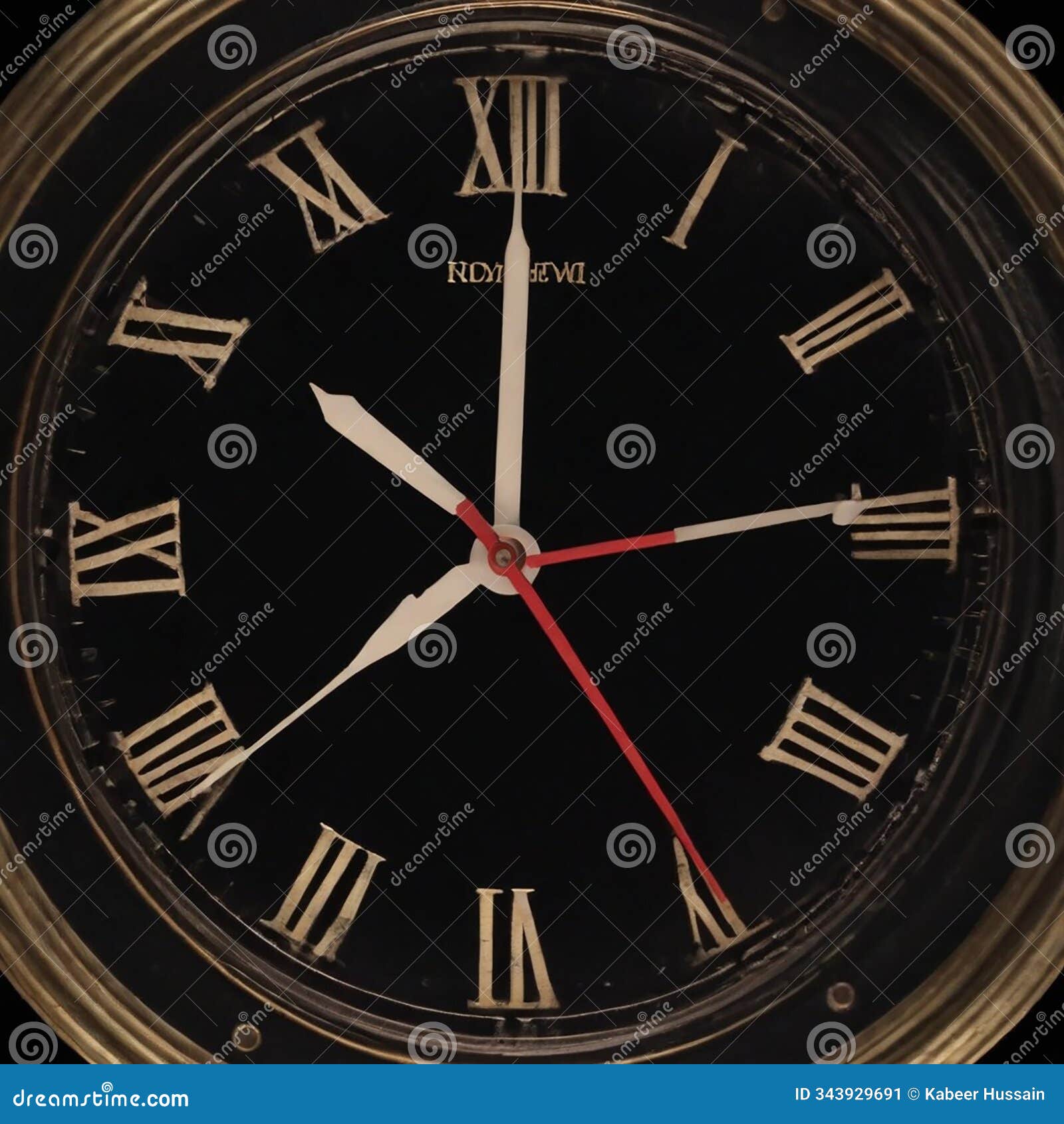 Time Machine. Neon Clock. Watch Dial. Abstract Future Timepiece Face ...