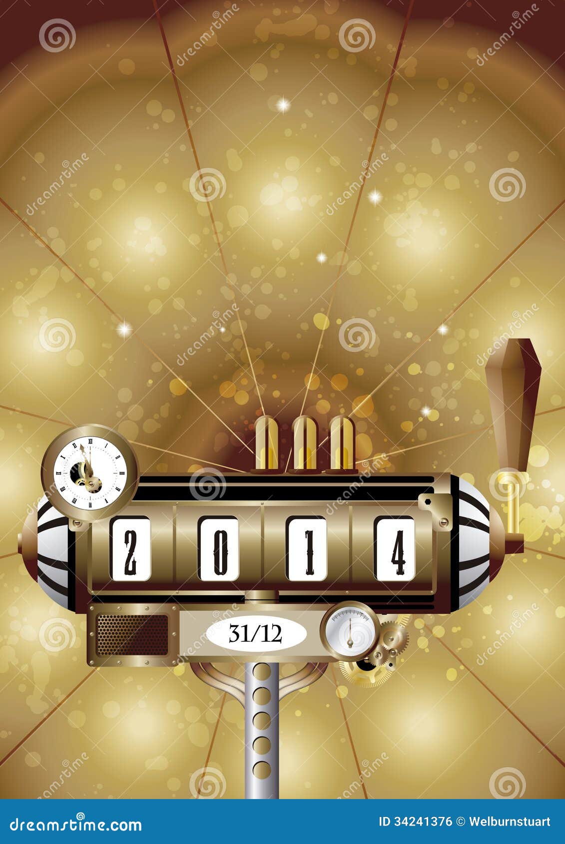 Time machine a4 stock illustration. Illustration of traveller - 34241376