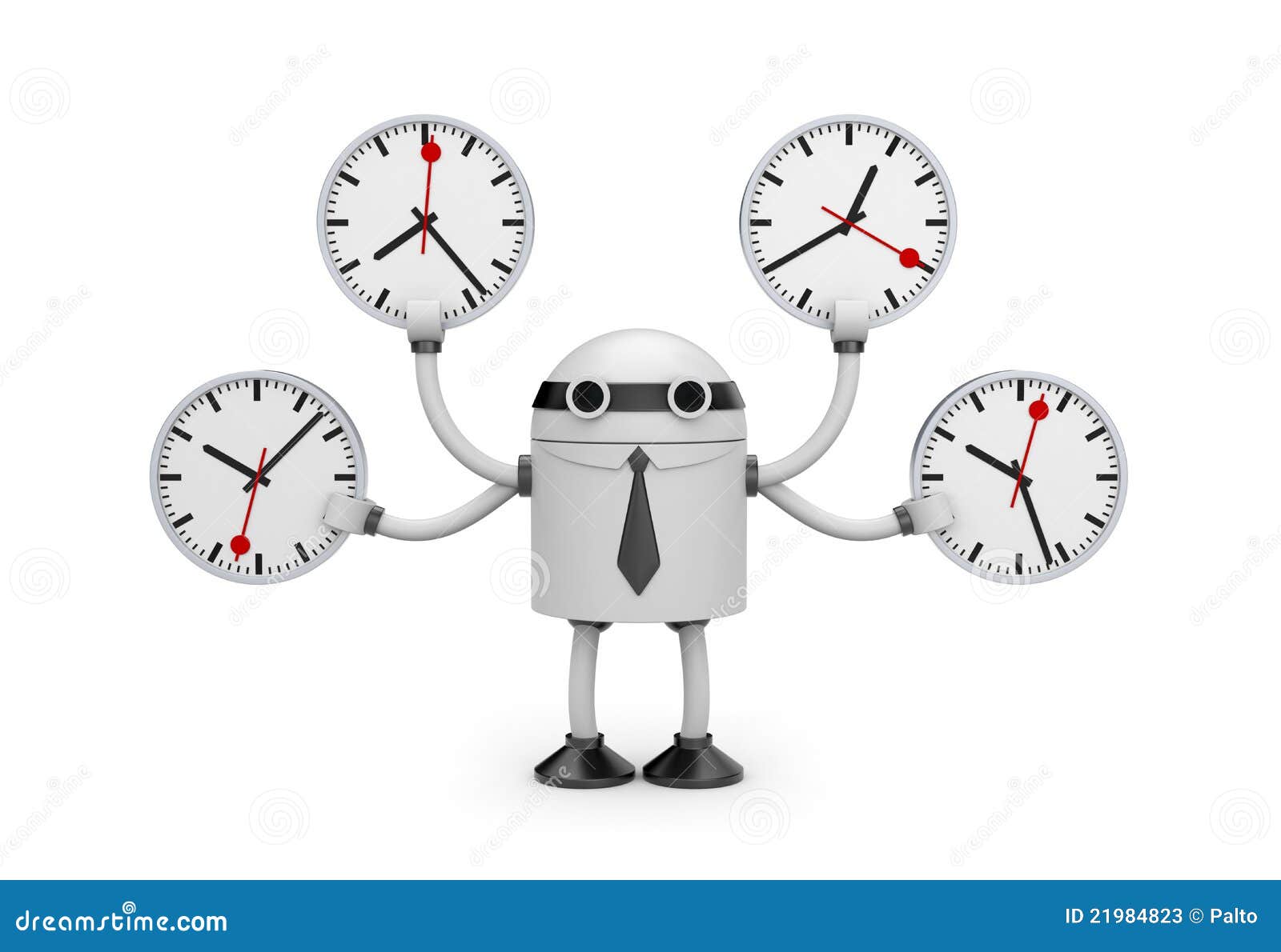Time management stock illustration. Illustration of plug - 21984823