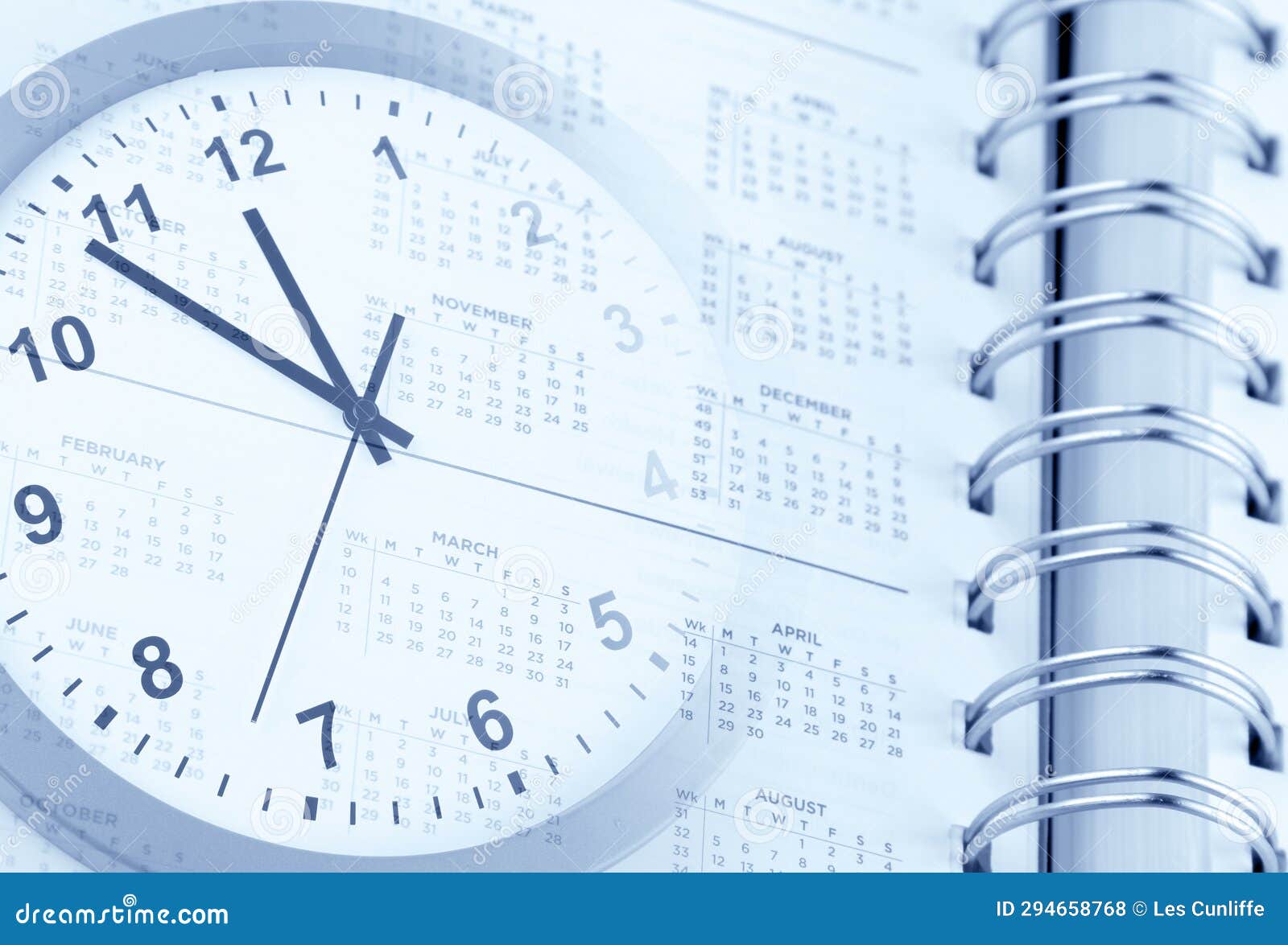 Time management stock photo. Image of stationery, punctual - 294658768
