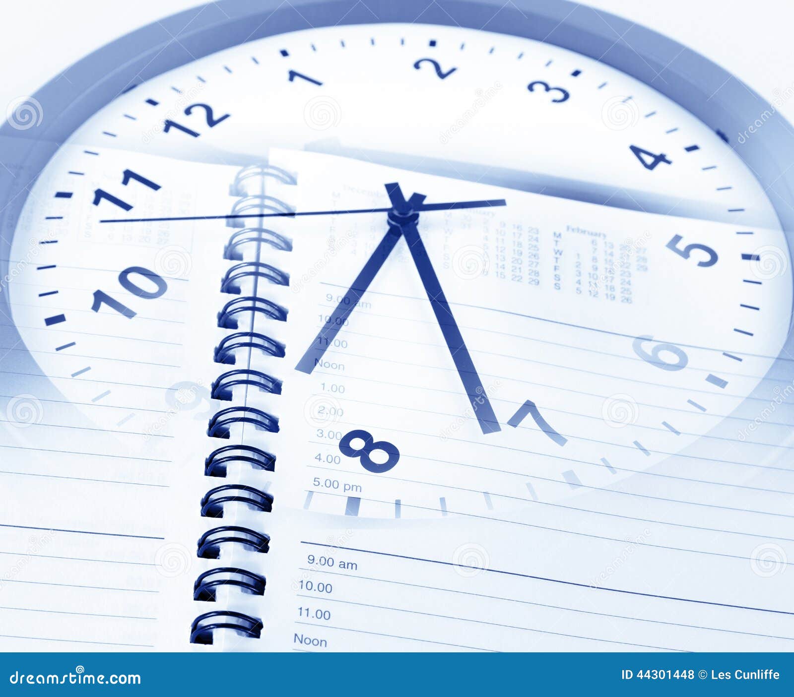 Time management stock photo. Image of paper, monthly - 44301448