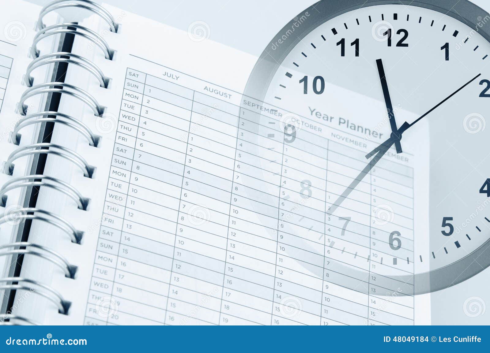 Time management stock photo. Image of monthly, plan, deadline - 48049184
