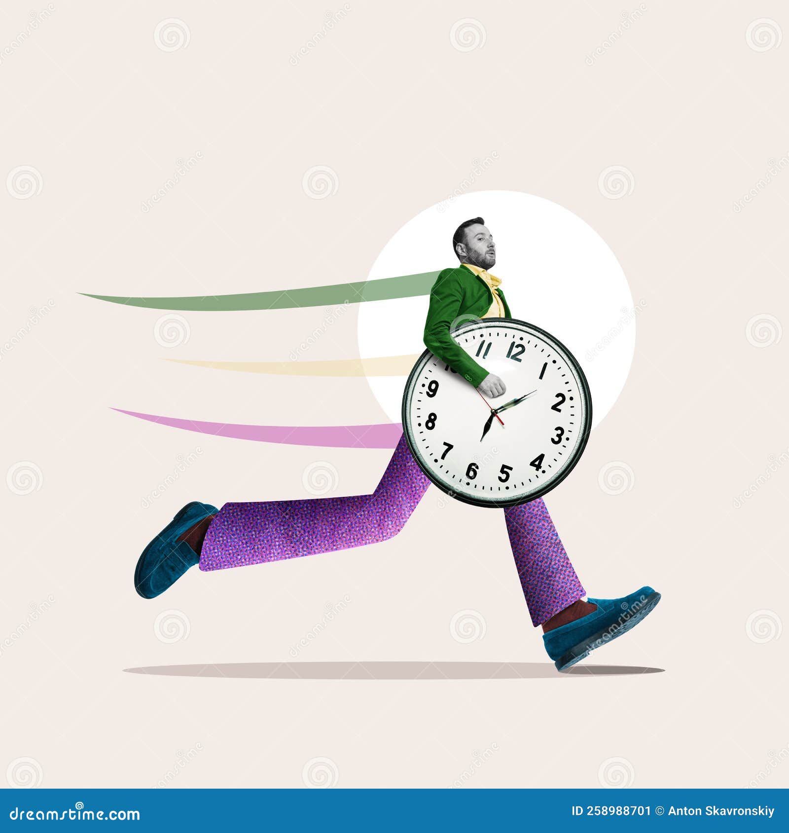 Time management concept. stock image. Image of planning - 258988701