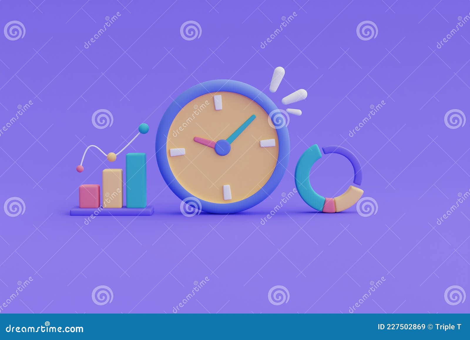 Set Clock, Graph, Chart, Diagram, Digital Speed Meter, Pie Infographic ...