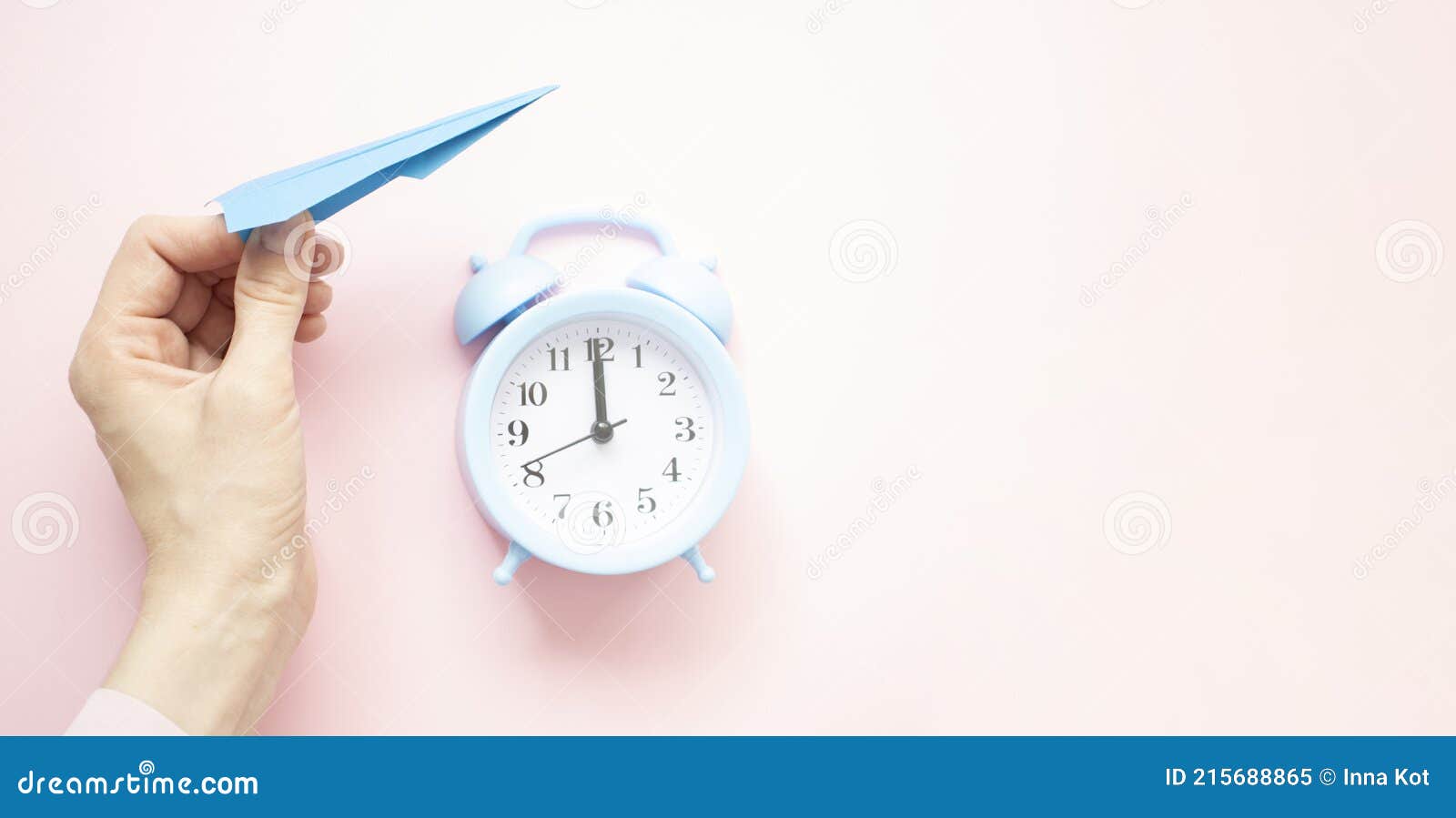 Time Management Concept with a Clock and Paper Stock Image - Image of ...
