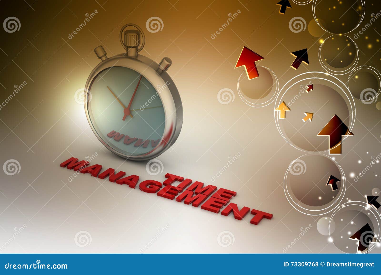 Time management concept stock illustration. Illustration of graphic ...