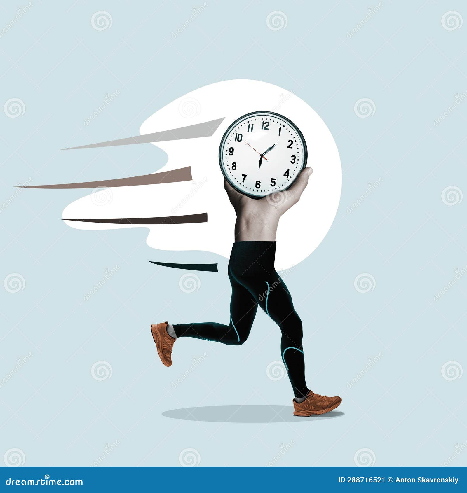 Time management concept. stock image. Image of timeline - 288716521
