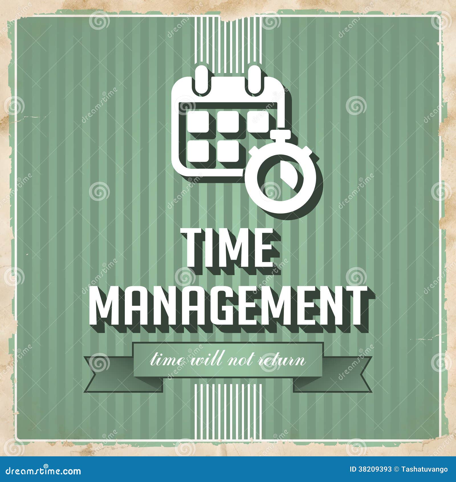 Time Management Concept in Flat Design. Stock Illustration ... Time Management Concept in Flat Design. Stock Illustration ...