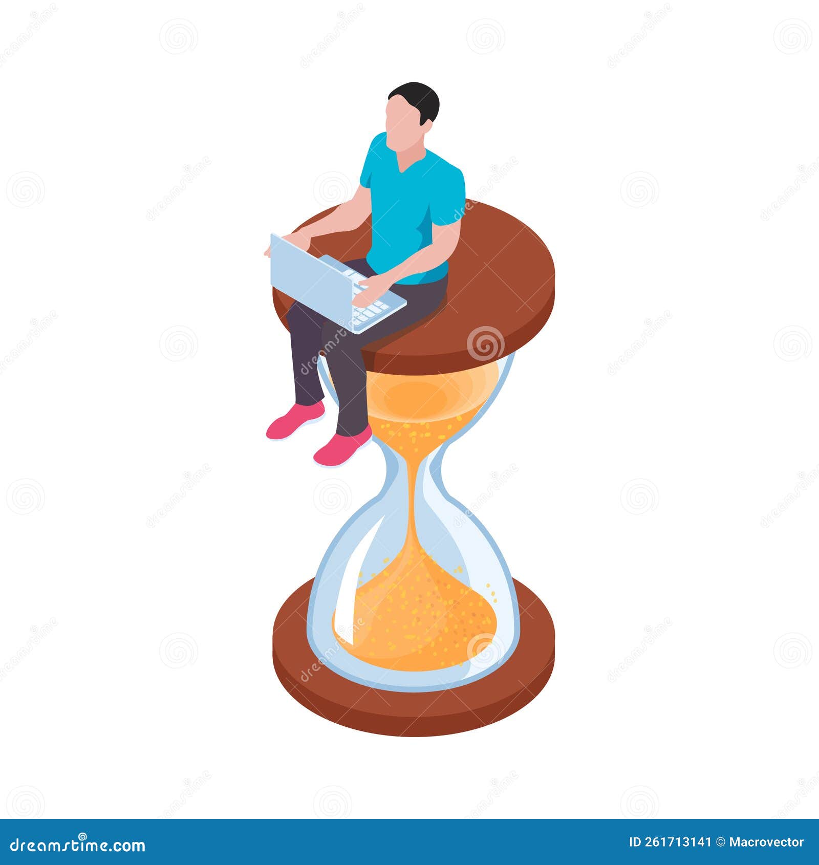 Time Management Concept Stock Vector Illustration Of Success 261713141