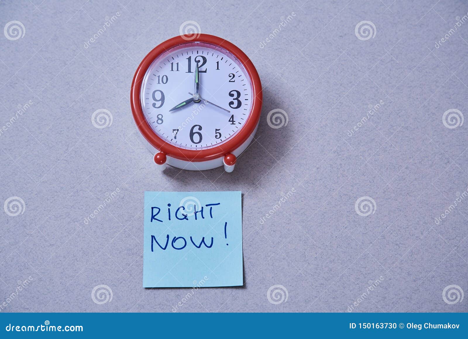 Time Management Deadline and Schedule Concept: Alarm Clock and Stickers ...