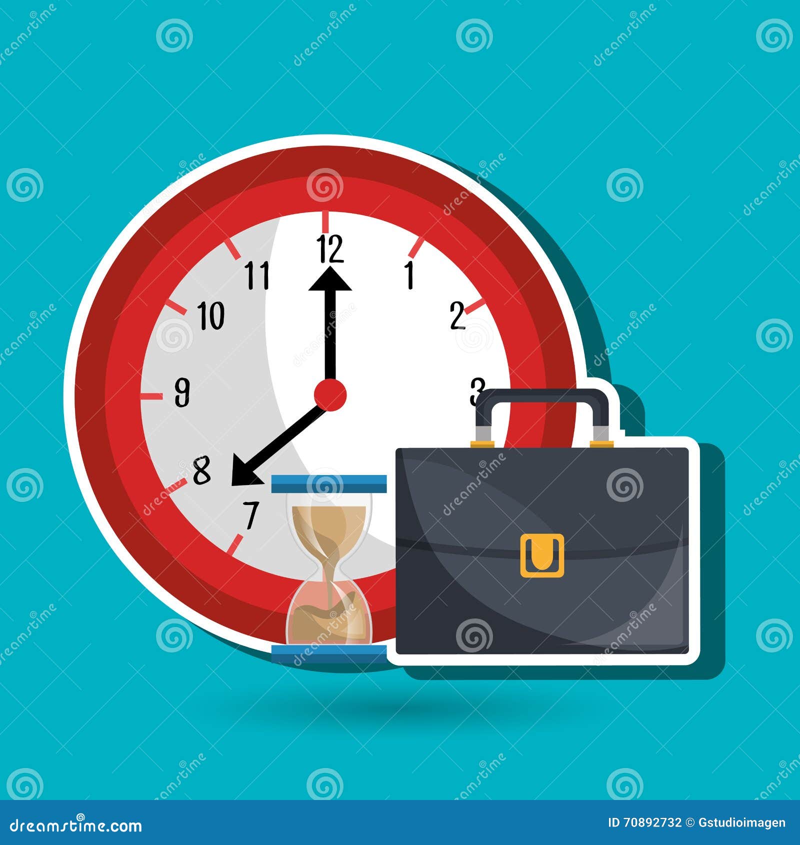 Time management design stock illustration. Illustration of optimization ...
