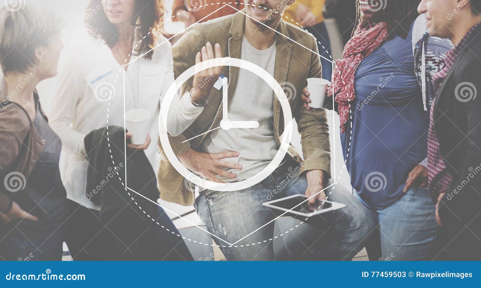 Time Management Duration Interval Graphic Concept Stock Image - Image ...