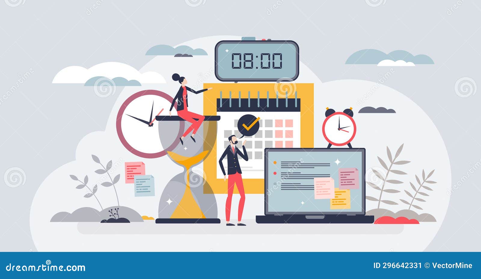 Time Management for Effective and Productive Work Plan Tiny Person ...