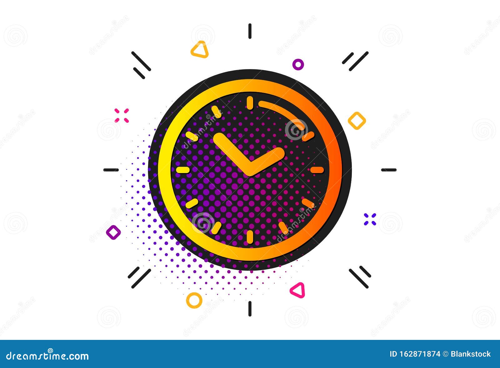 Time Management Icon. Clock Sign. Watch. Vector Stock Vector ...