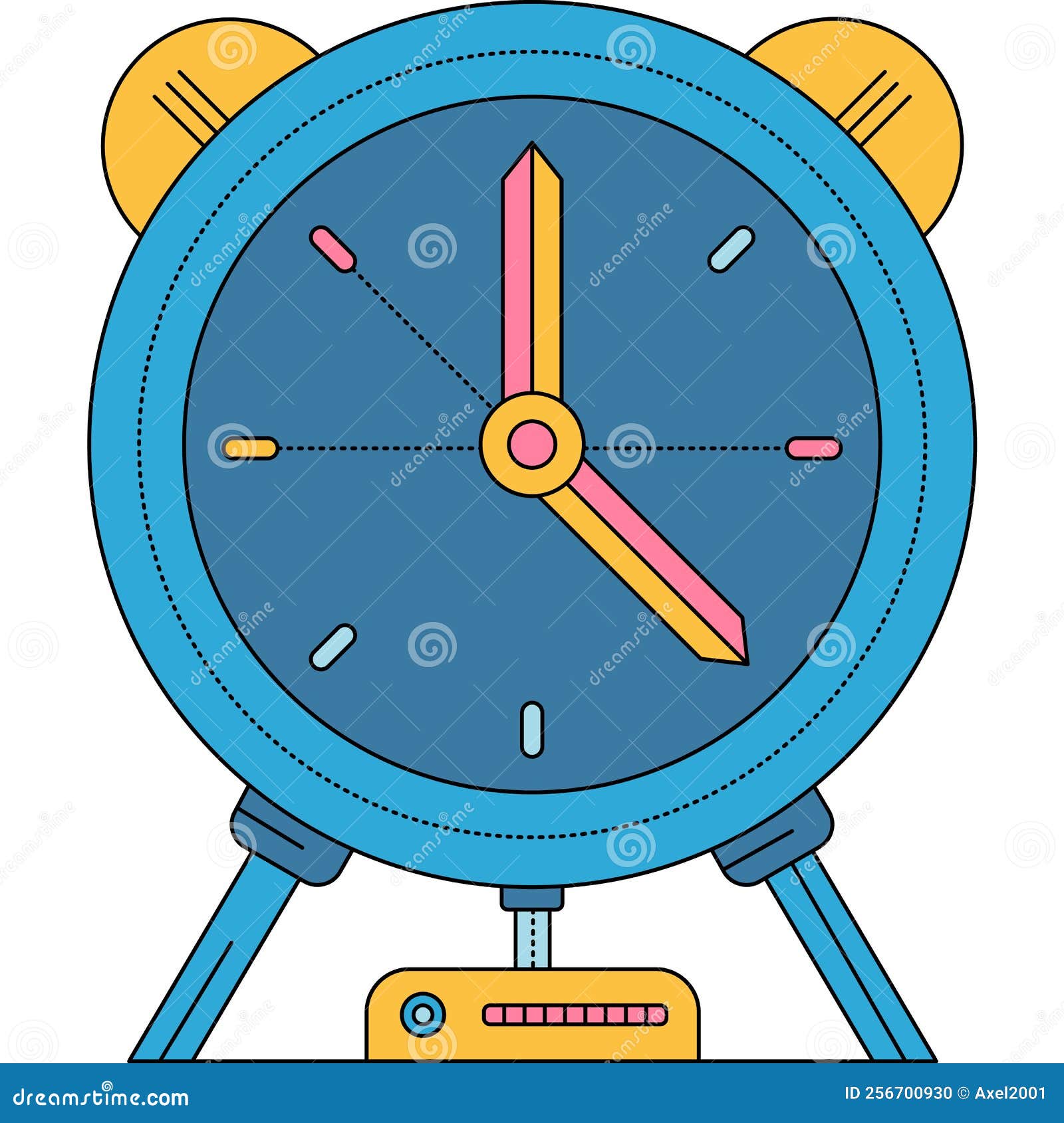 Time Management Icon Clock Vector Business Project Stock Vector - Illustration of efficiency ...