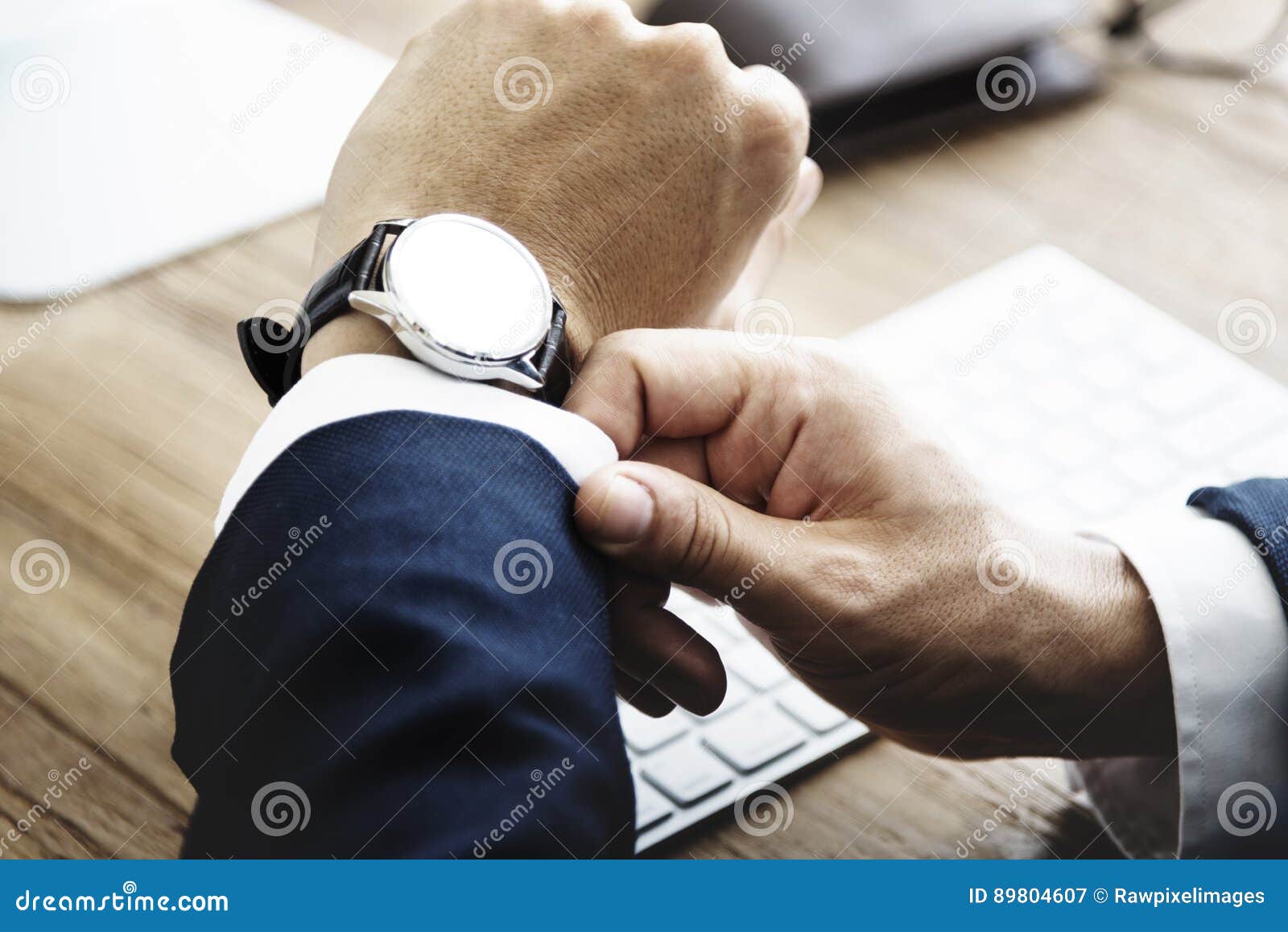 Time Management Organization Rushing Business Watch Concept Stock Image ...