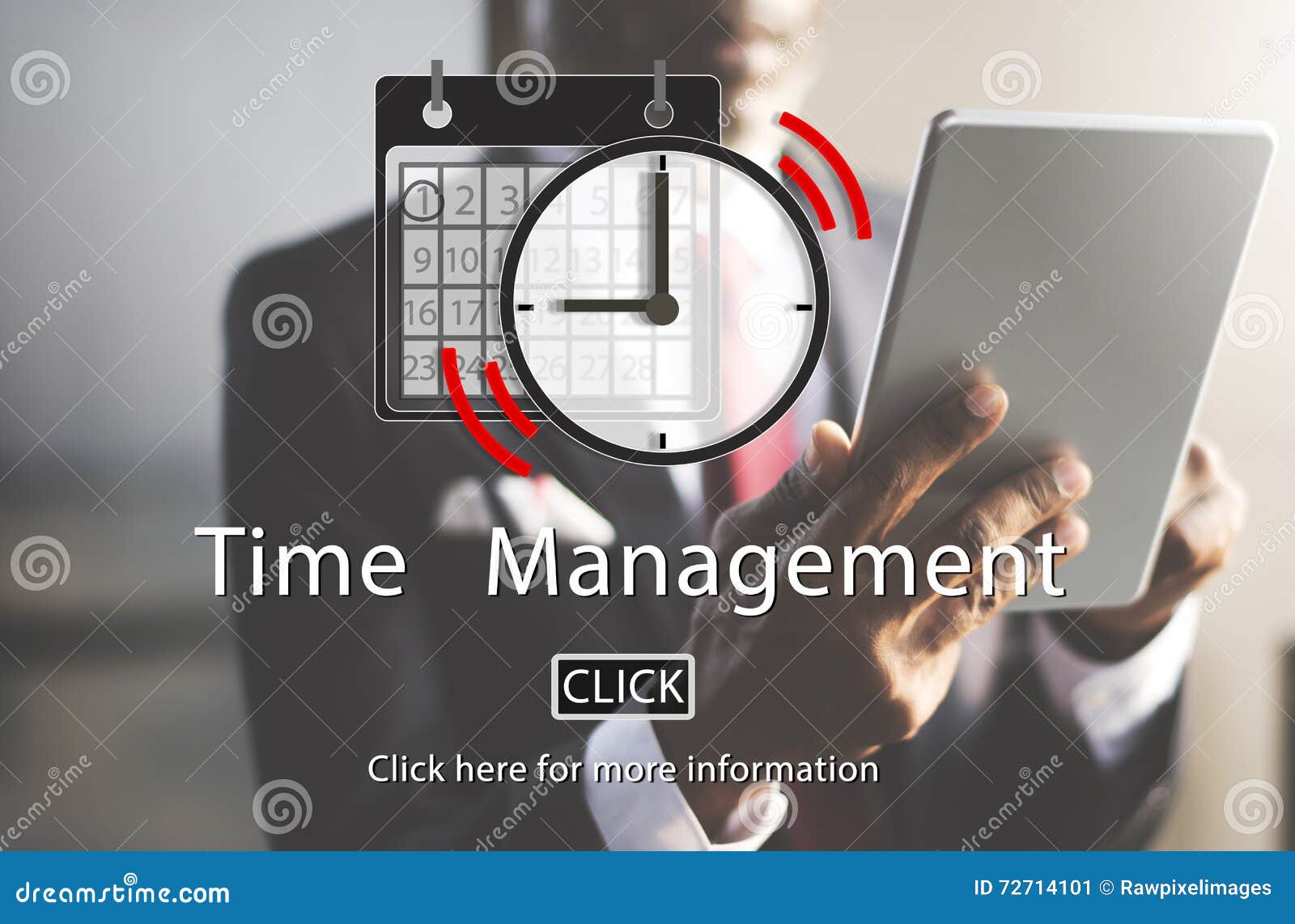 Time Management Organizer Plan Reminder Concept Stock Image - Image of ...