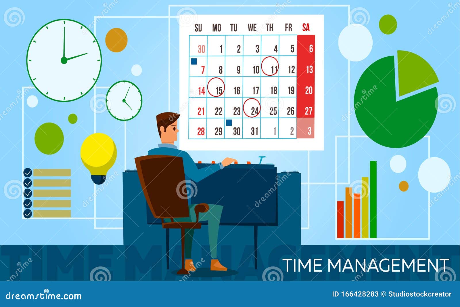 Time Management Planning, Organization and Control Concept for ...