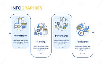 Time Management Prioritization Rectangle Infographic Template Stock ...