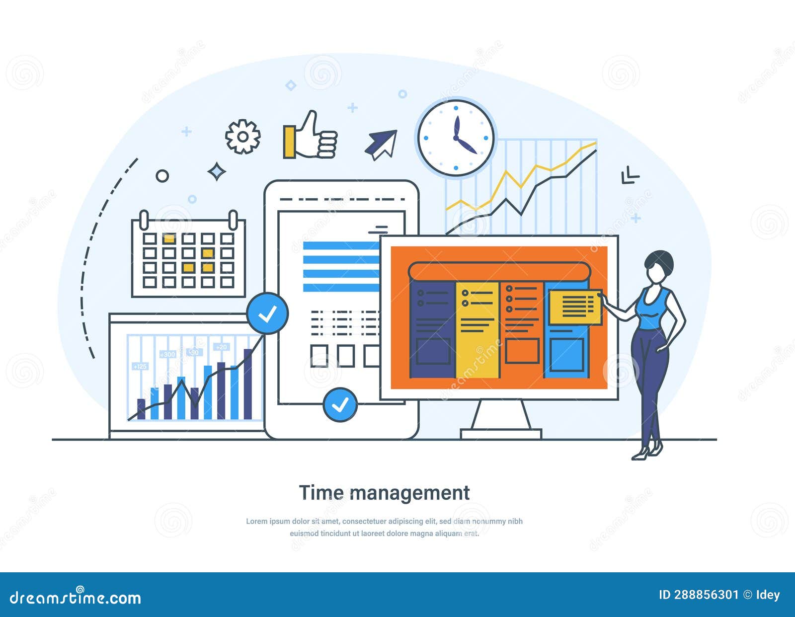 Time Management Process of Organising, Planning and Controling Workflow ...