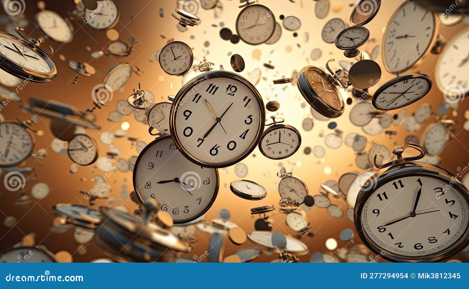 Time Management and Procrastination Concept. Stock Illustration ...